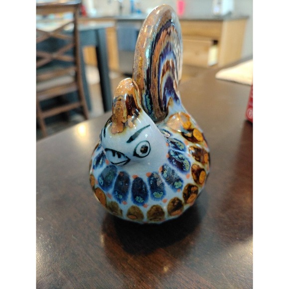 El Palomar | Accents | Vtg El Palomar Rooster Chicken Ken Edwards Blue ...